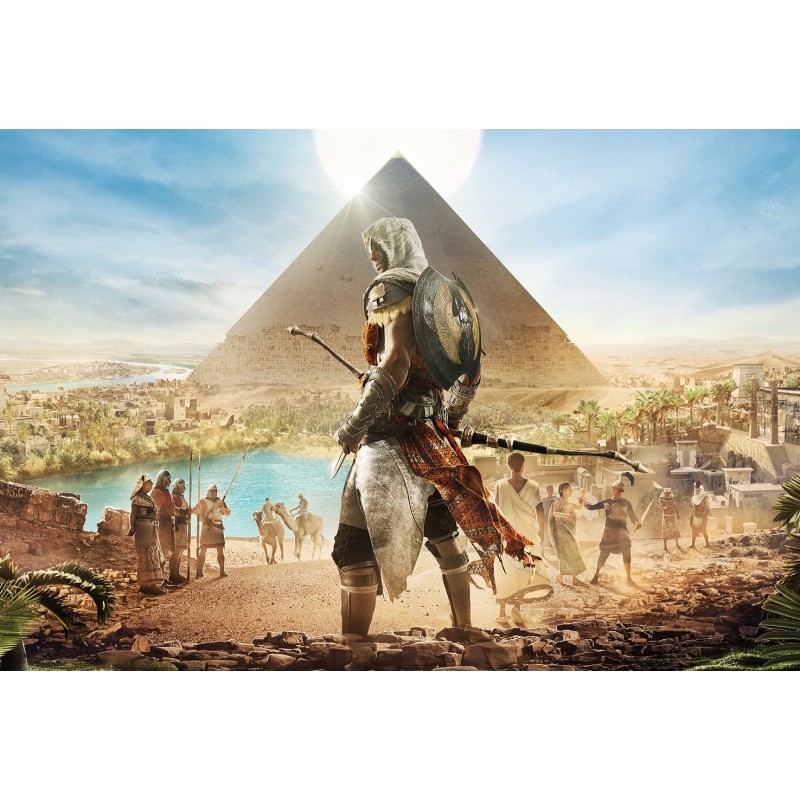 Poster Assassins Creed Origins Bayek, 61x90cm, Multicolor - eMAG.ro