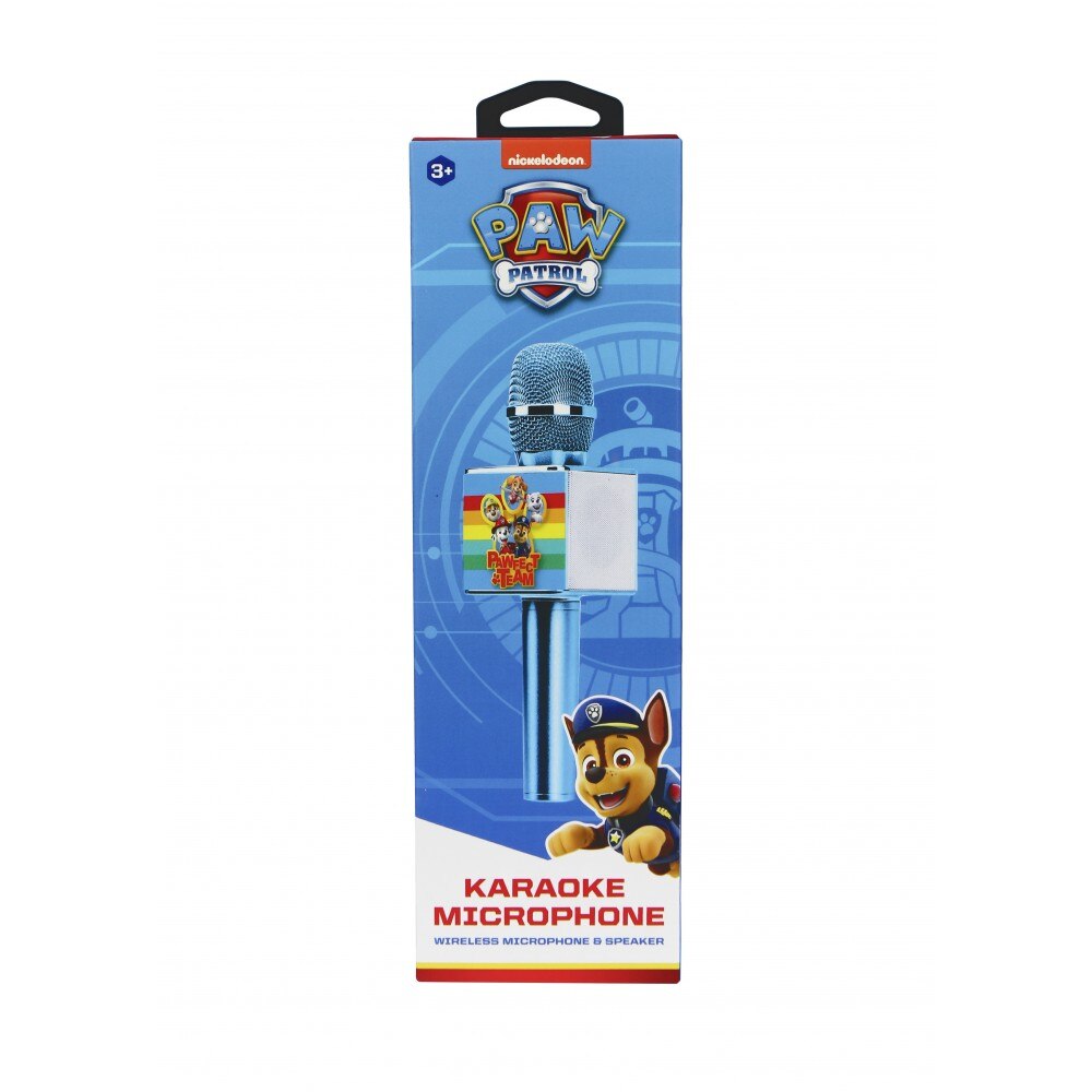 Микрофон за караоке Otl Paw Patrol, Син - eMAG.bg