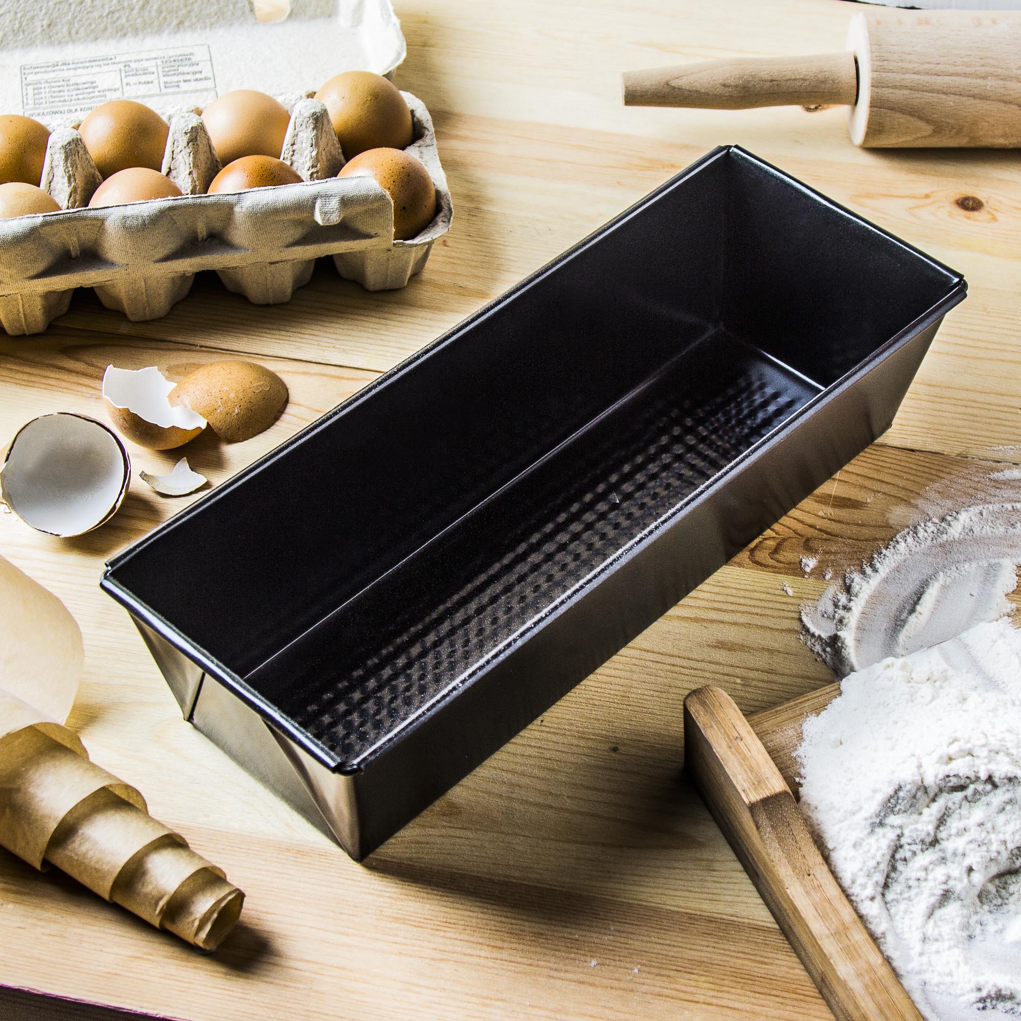 Tava de copt, Forma cozonac 31 x 11,5 cm rectangulara, Florina Likoris ...