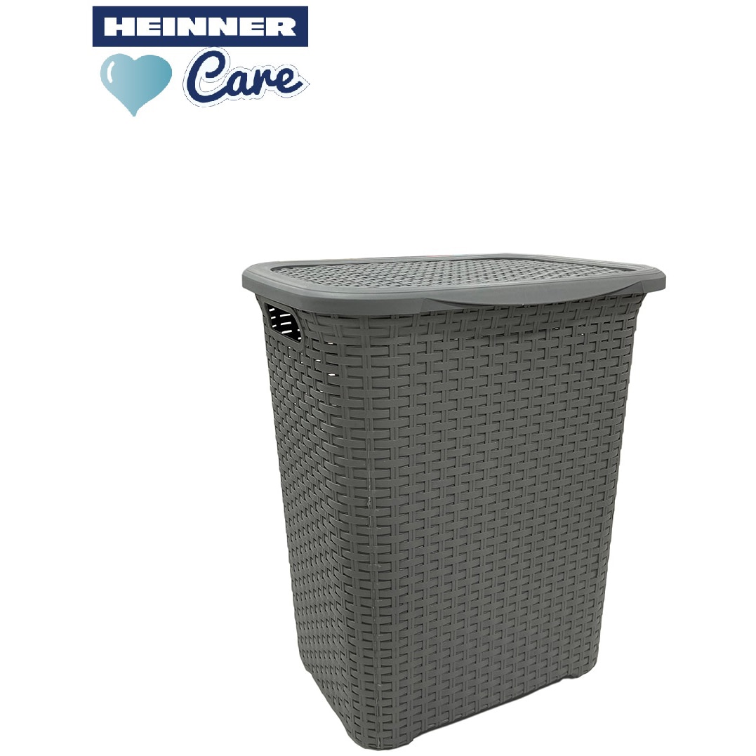 Cos de rufe Heinner Care tip ratan, plastic, 63L - eMAG.ro