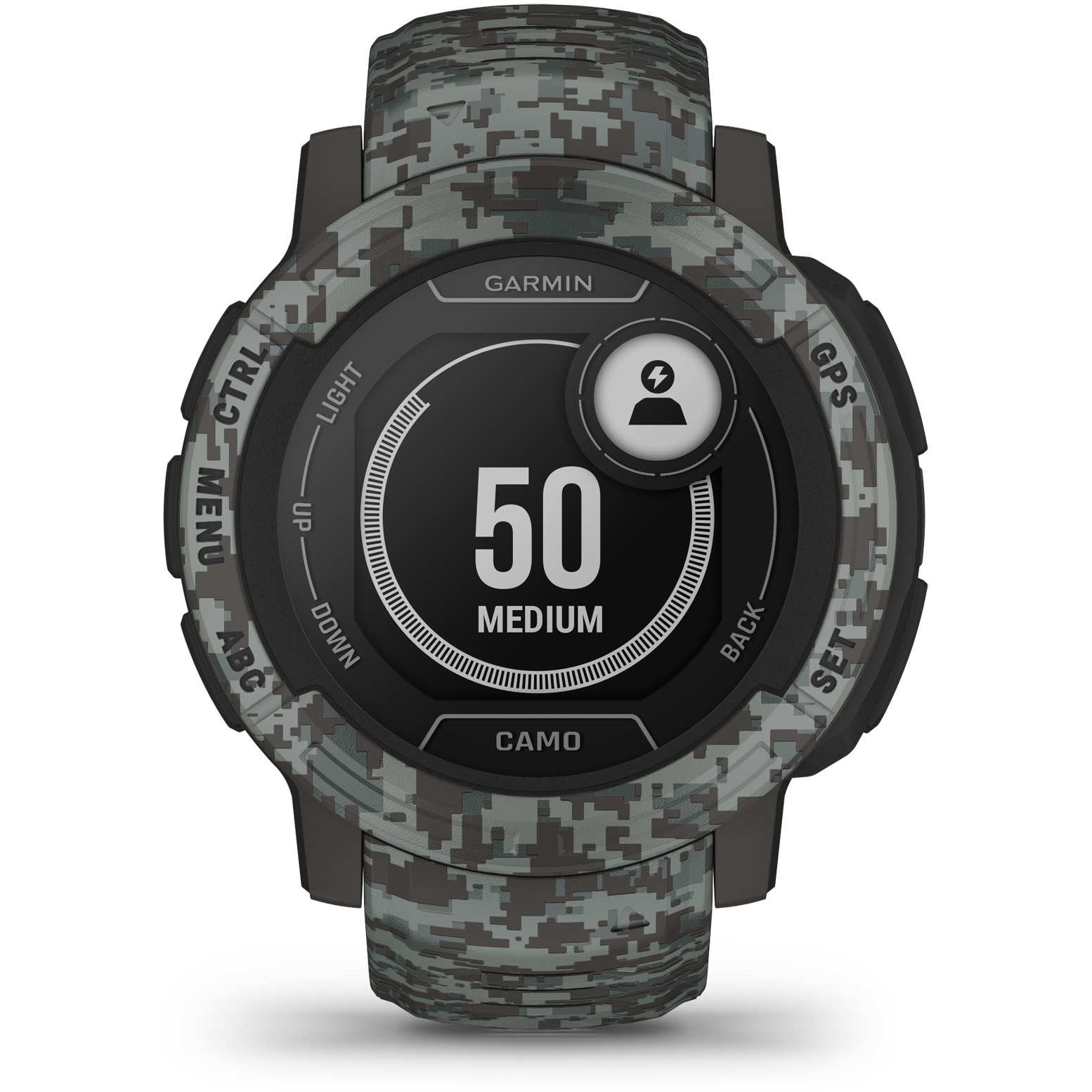 Smartwatch Garmin Instinct 2, 45mm, Camo Edition, Graphite Camo - eMAG.ro