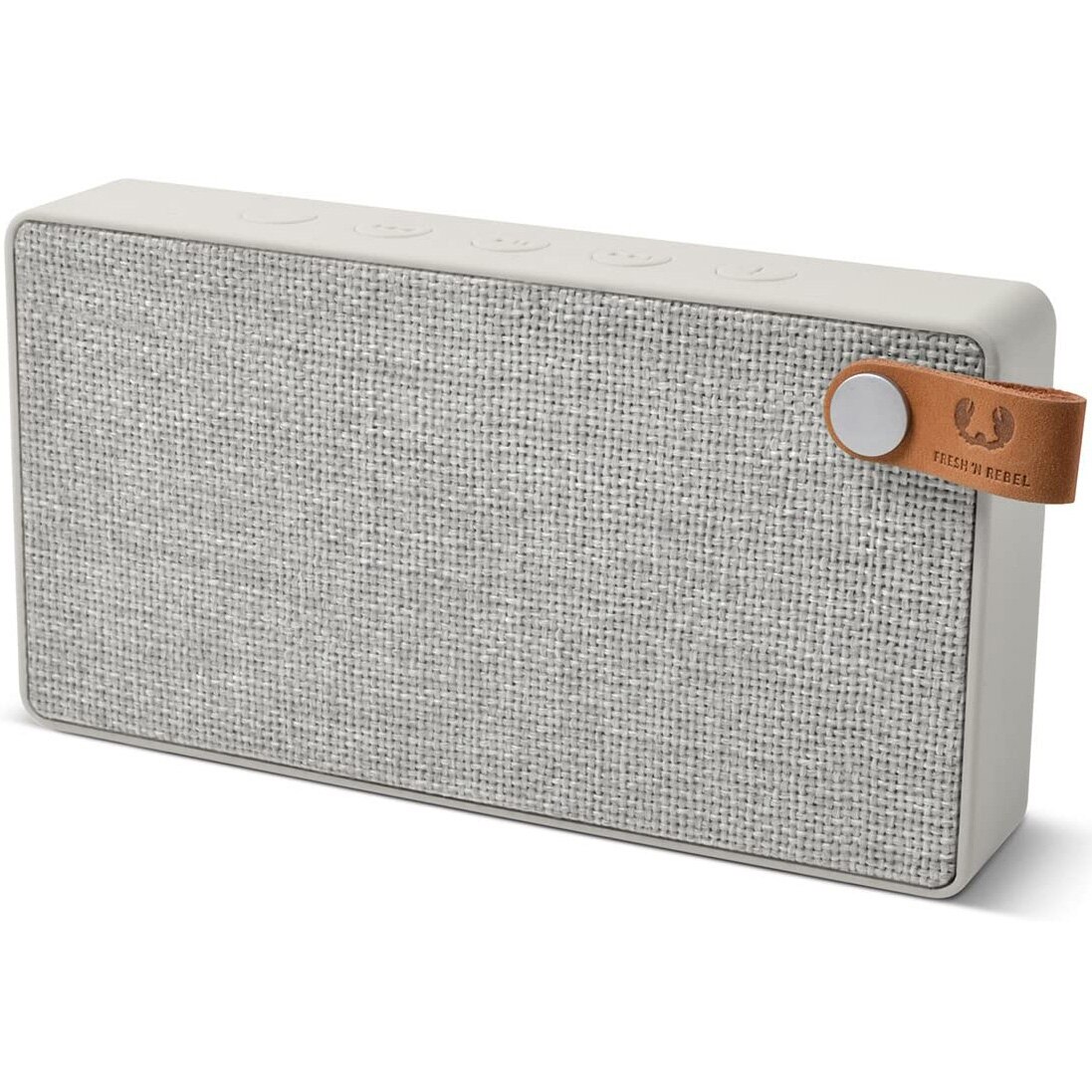 Boxa Bluetooth Fresh 'n Rebel ,„Rockbox Slice Fabric”,gri - eMAG.ro