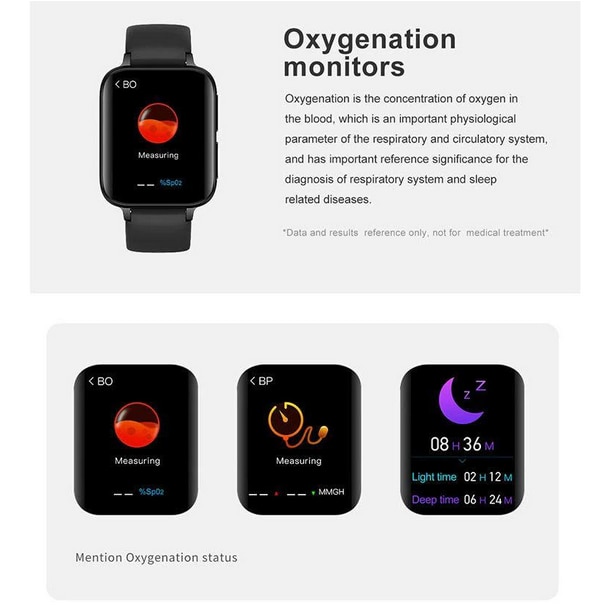 Ceas Smartwatch Dextime SOLTOY®, Full HD Color display 1.78 inch ...