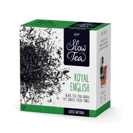 Чай Pickwick Slow Tea, Royal english, Черен чай, Холандия, 1 Кутия х 25 ...