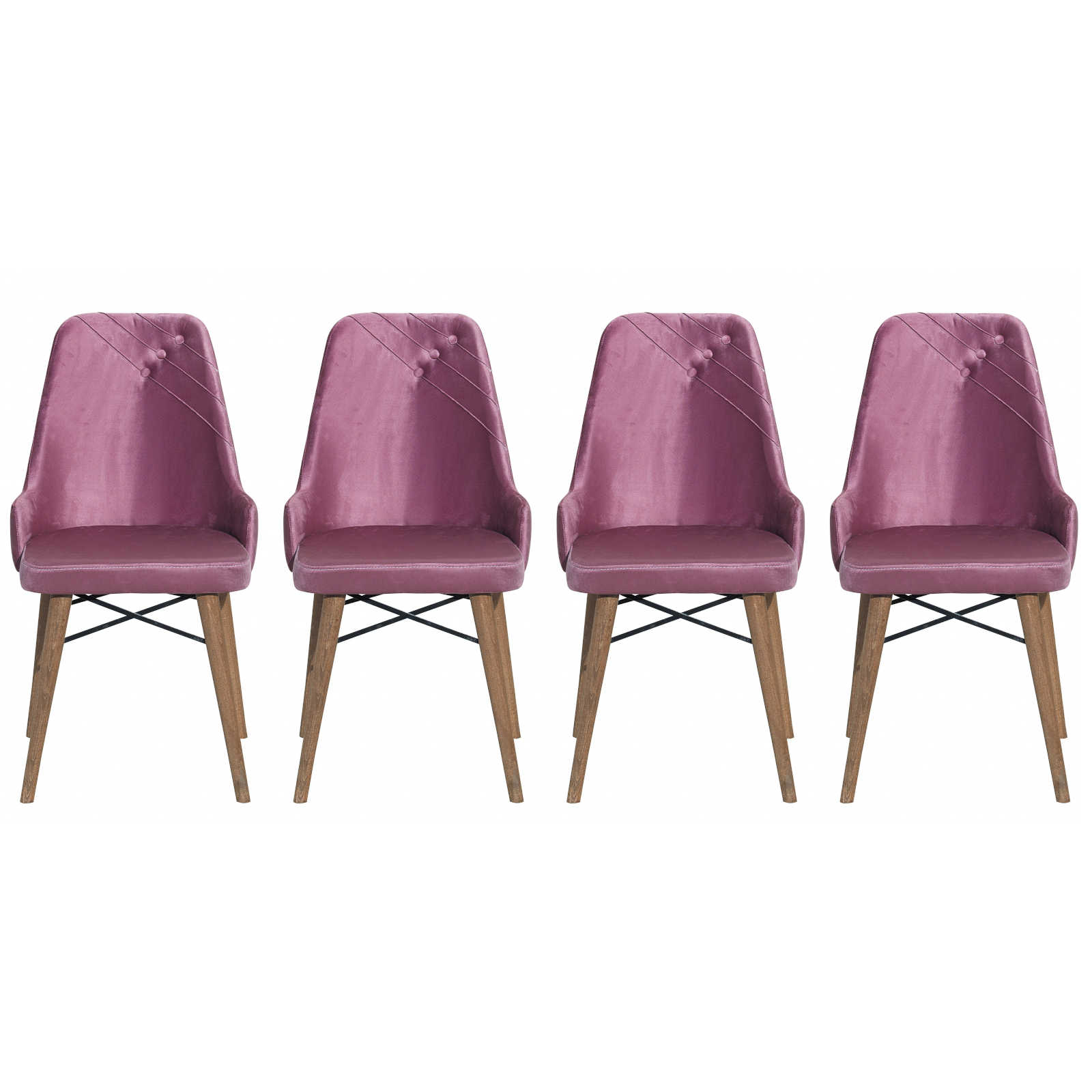 Set 2 scaune Aris N roz - eMAG.ro