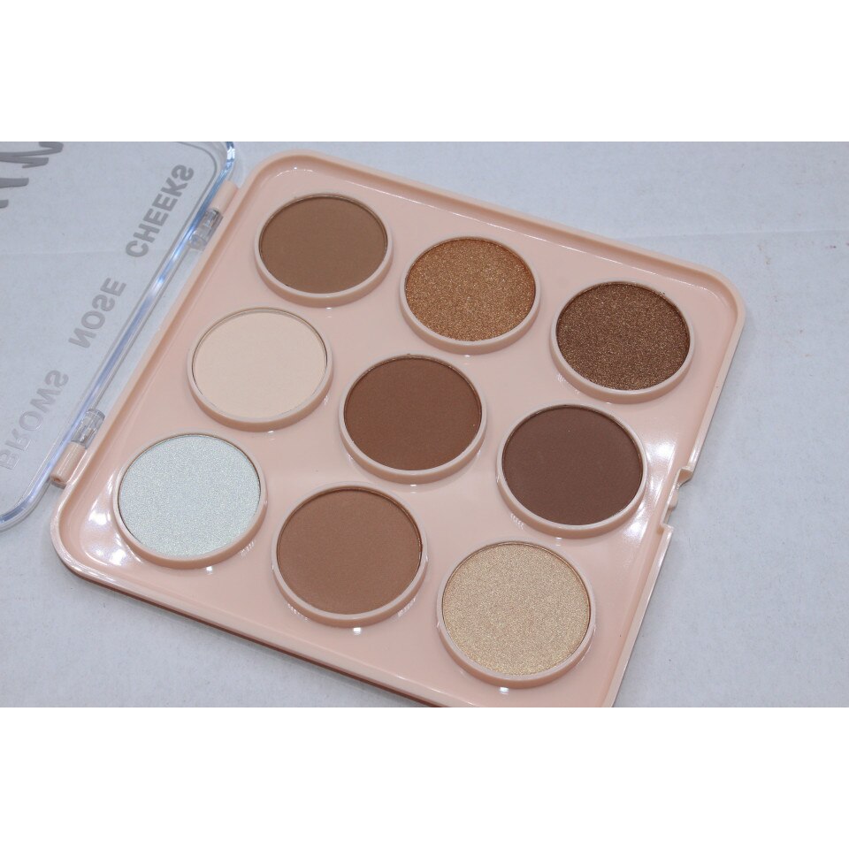 Trusa contur de fata, Gulflower, Contour Perfect Face, 01, 9 culori ...