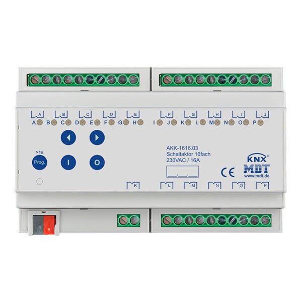 Actuator de actionare KNX 16-canale, 8SU MDRC, 16A, 230VAC, compact ...