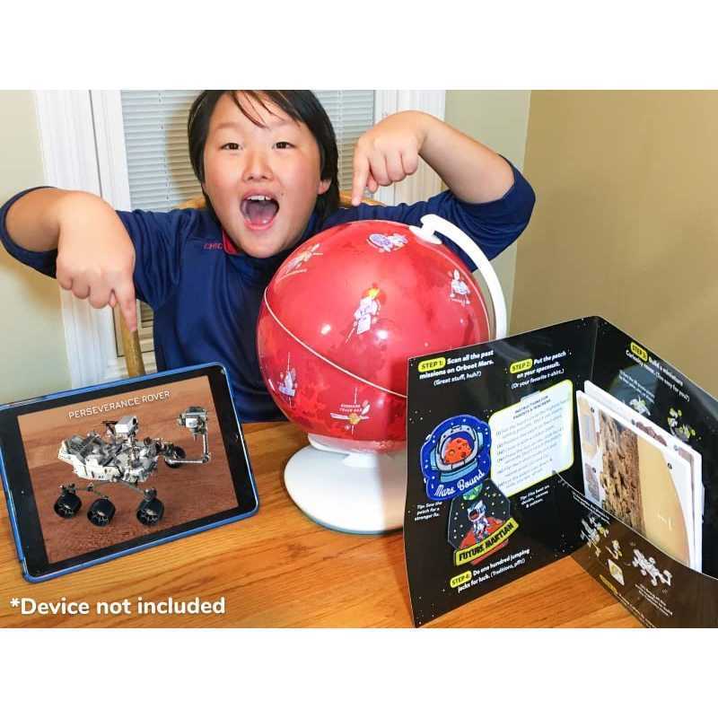 Orboot Mars Interactive Globe – Образователна играчка, базирана на ...