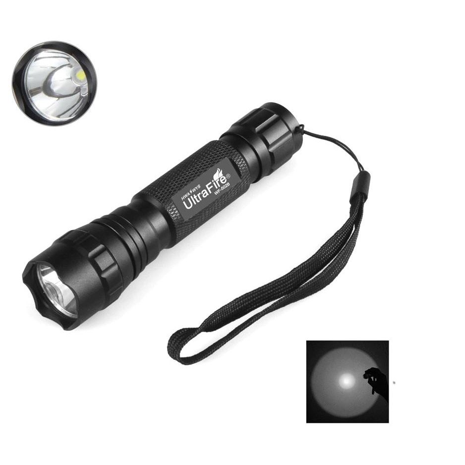 Lanterna UltraFire WF-501B CREE LED XM-L2 - eMAG.ro