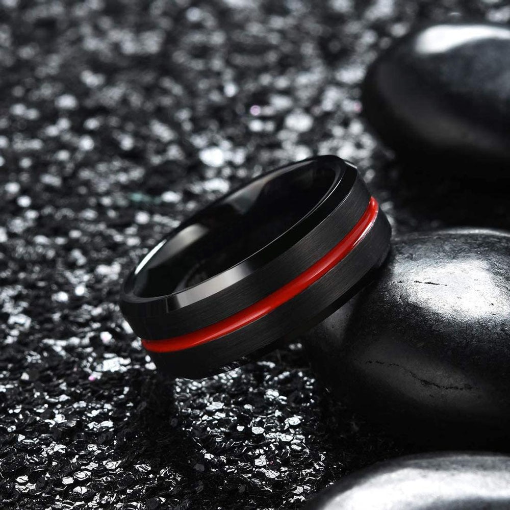 Inel 3809E titan, Negru, 11 US, Sic Moda - eMAG.ro