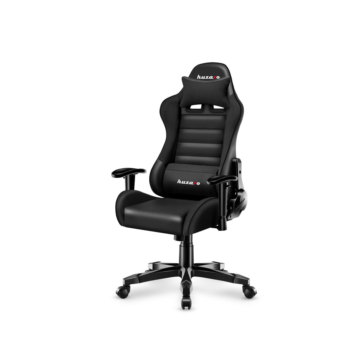 Scaun gaming pentru copii, Huzaro, Negru - eMAG.ro