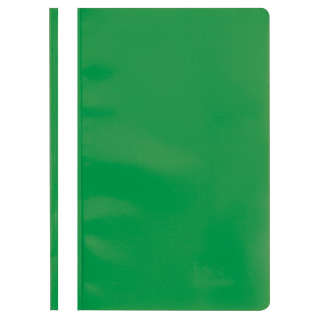 Set 25 dosare plastic cu sina A4 Stylex verde - eMAG.ro