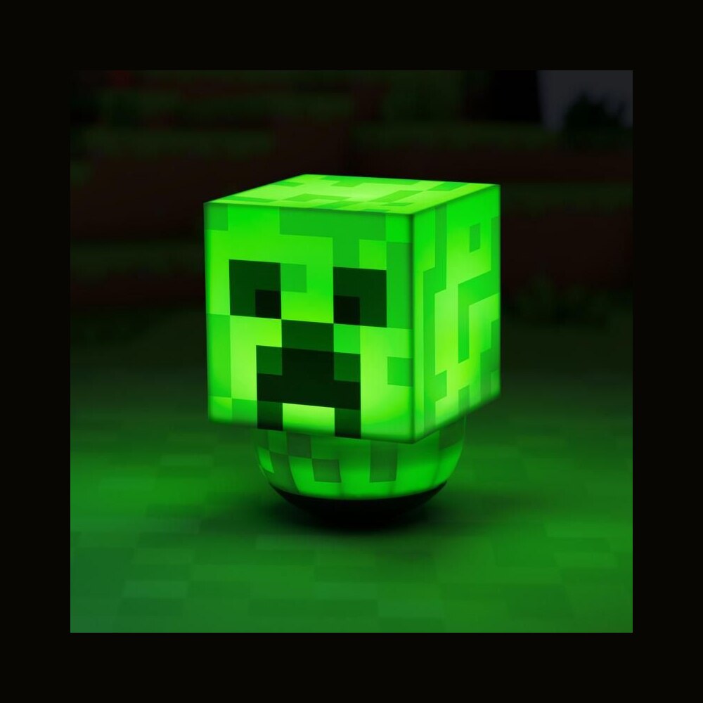 Minecraft Blocks Minecraft Creeper 3D Night Light - Officially Licensed ...