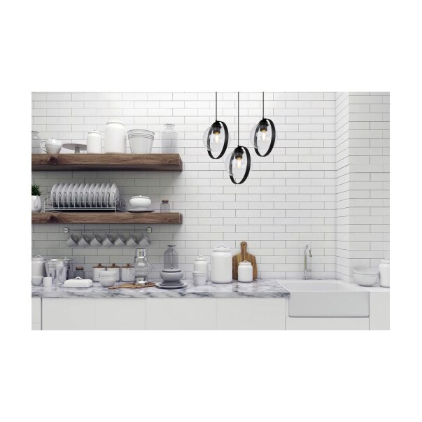 Lustra RING HAGA, Light Home, Cu design reglabil, 90 cm, E27, Metal ...