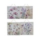 Set tablite de perete, motiv floral, aspect antichizat, 24x24 cm - eMAG.ro