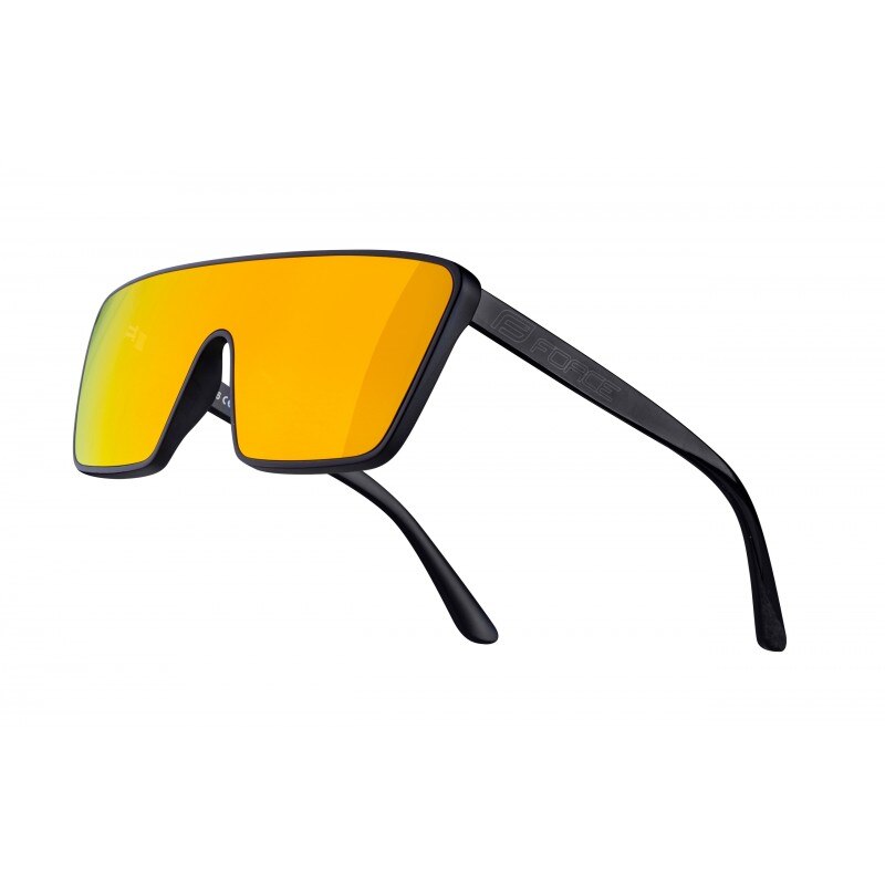 Ochelari Force Scope, lentila portocalie, negru mat lucios - eMAG.ro