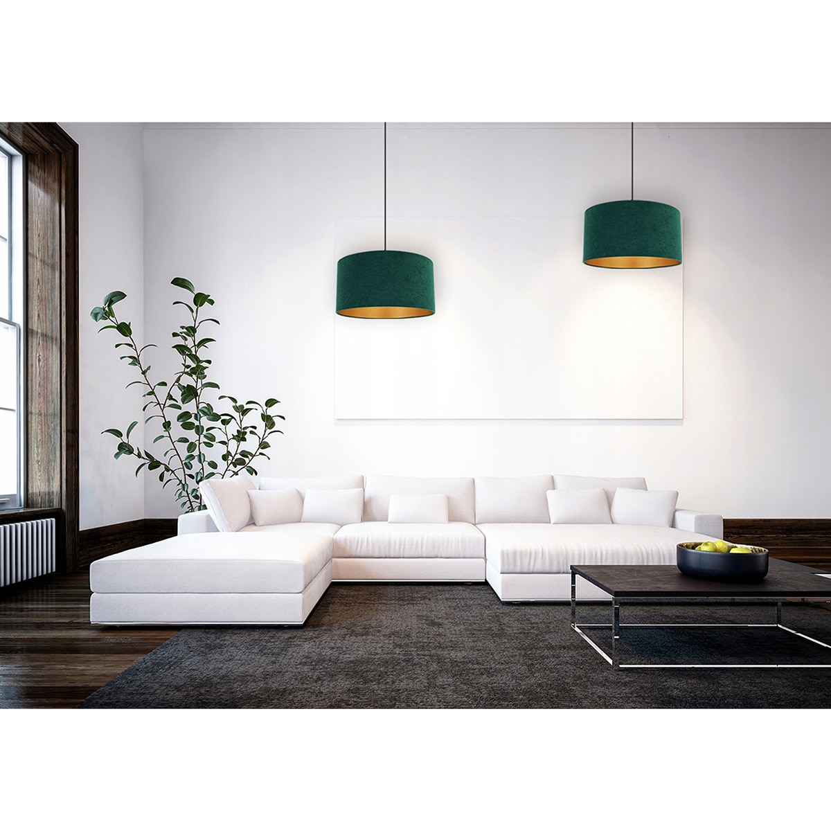 Plafoniera suspendata cu abajur, Light Home, Mediolan, reglabile ...