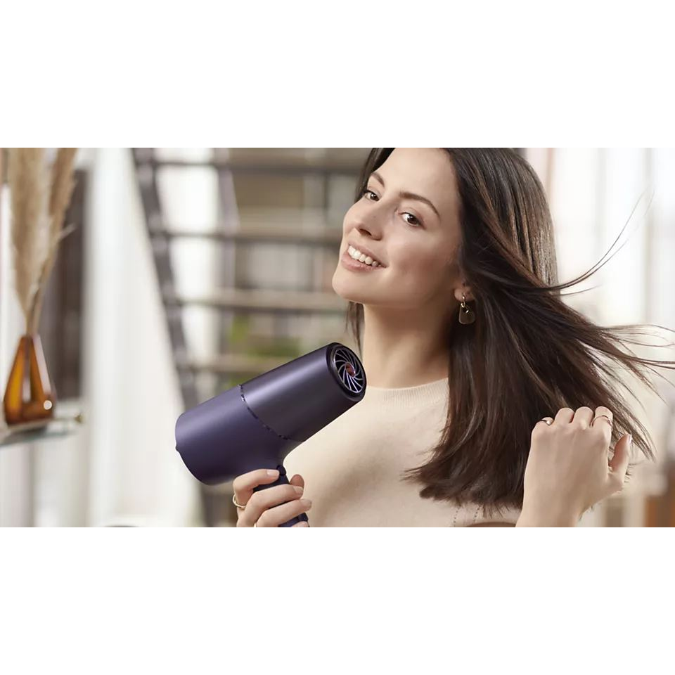 Uscator de par, Philips, 2300W, 6 nivele, Negru - eMAG.ro