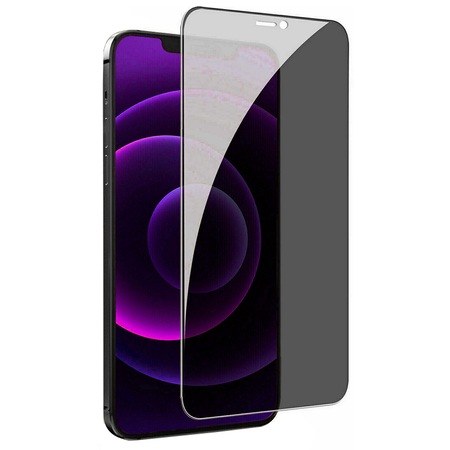 Folie Top PRIVACY pentru Apple iPhone 15 Pro Max, Sticla Securizata Crystal Anti-Spy, Protectie ...