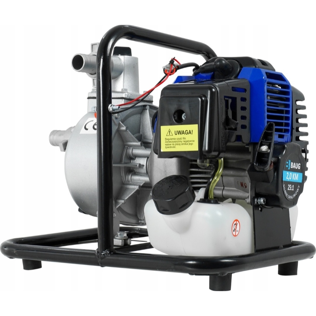 Motopompa pe Benzina cu motor in 2 timpi 1" tol 2CP Baug - eMAG.ro