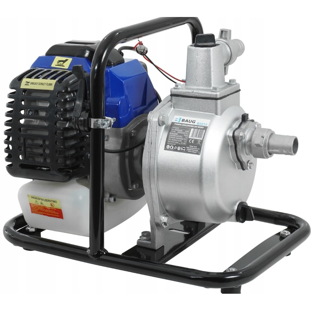 Motopompa pe Benzina cu motor in 2 timpi 1" tol 2CP Baug - eMAG.ro