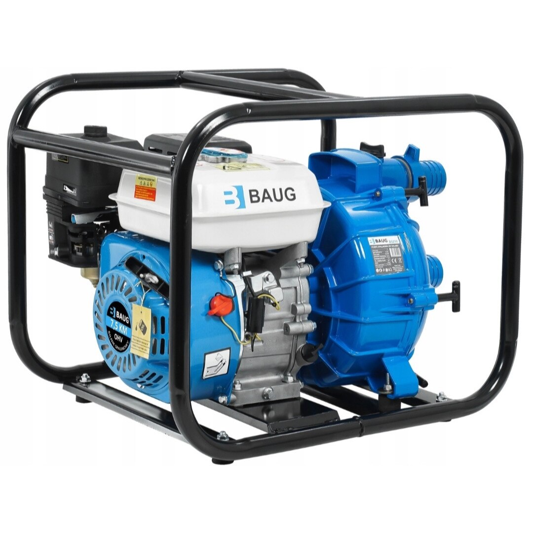 Motopompa pe Benzina in 4 timpi 2" toli 7.5CP Baug - eMAG.ro