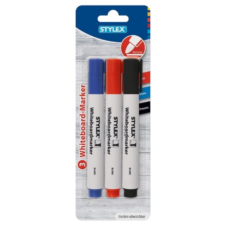Stylex tábla marker készlet, 3 db, 4 mm - eMAG.hu