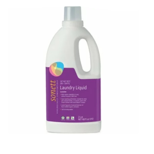 Detergent lichid pentru rufe albe si colorate cu lavanda, ecologic, 2L ...