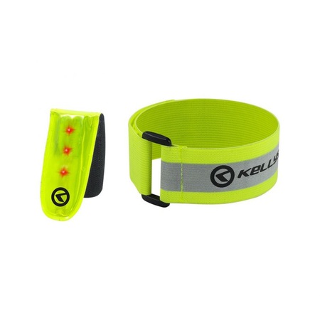 Dungi reflectorizante Kellys, LED, Poliester, Galben, Universal - eMAG.ro