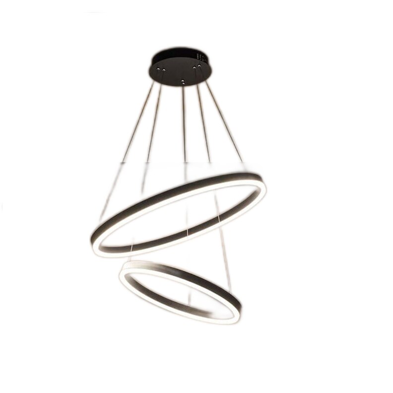 Lustra LED Tip Pendul RFAN, Model 3343-2, cu Telecomanda, 3 Tipuri de ...