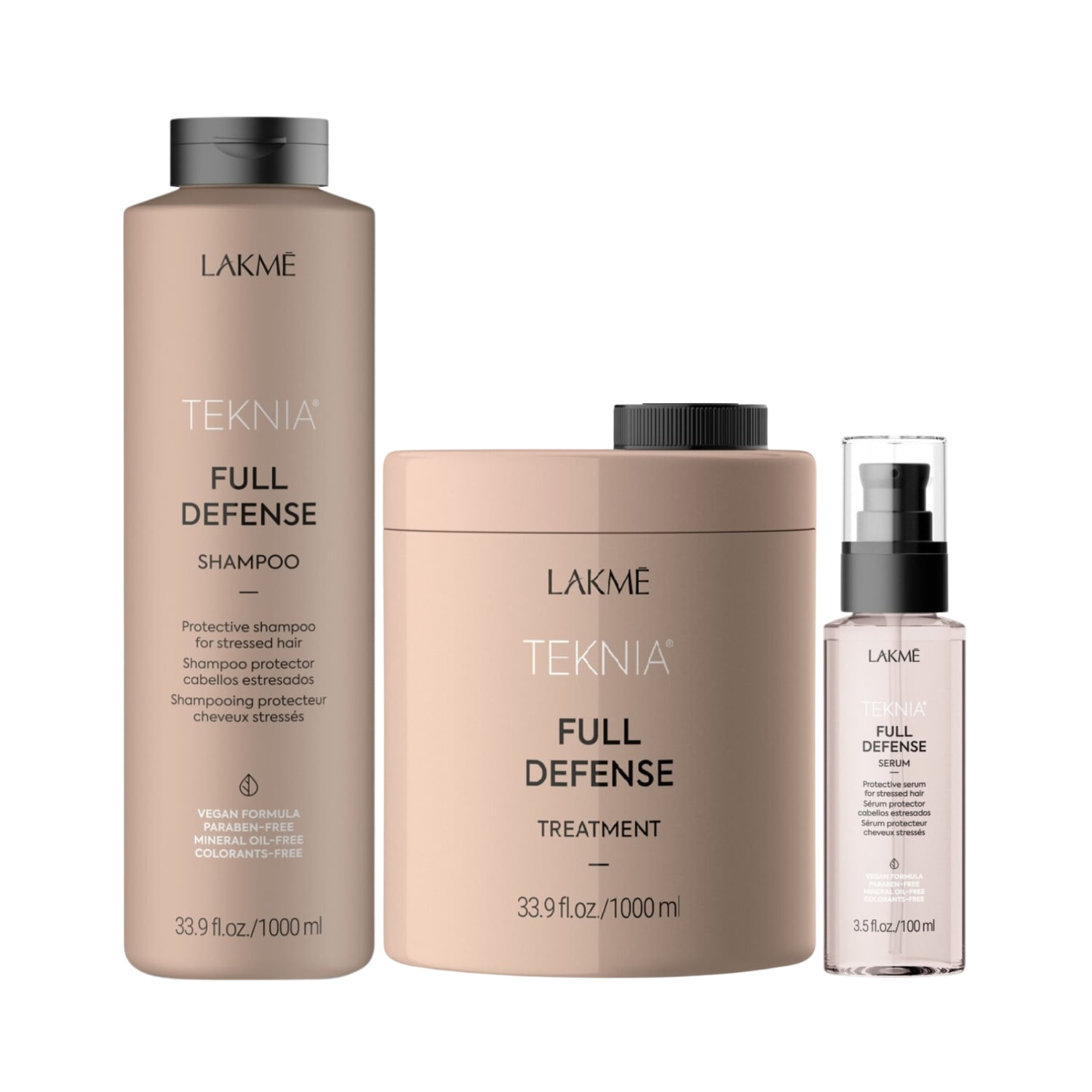 Комплект за суха коса Lakme Argan Oil Shampoo 1000 ml, Treatment 1000 ...