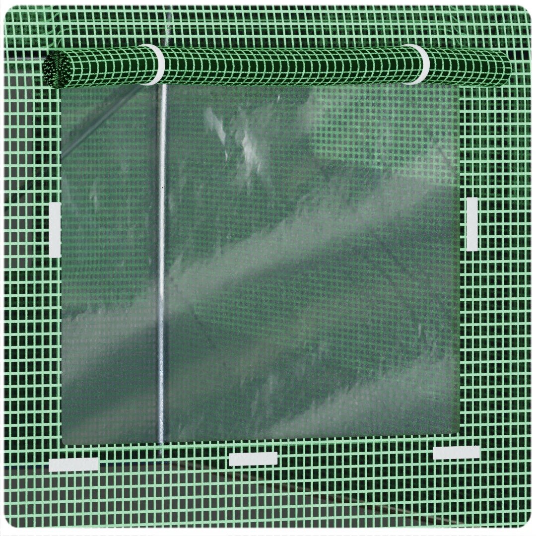 Sera cu 8 ferestre cu plasa impotriva tantarilor, usor de asamblat ...