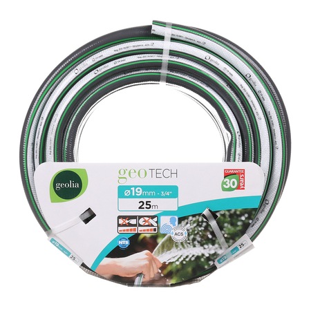 Furtun gradina Geolia Tech, Ø 19 mm, 7 bar, L 25 m - eMAG.ro