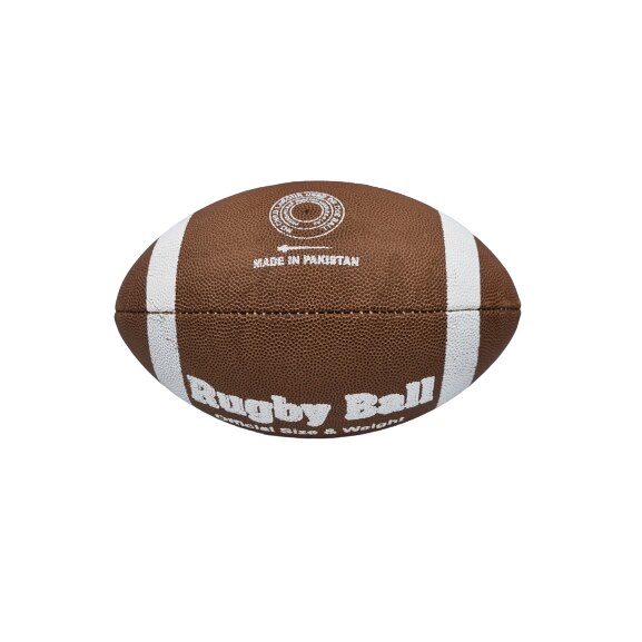 Minge Rugby din cauciuc, numarul 4, maro 75-58cm - eMAG.ro