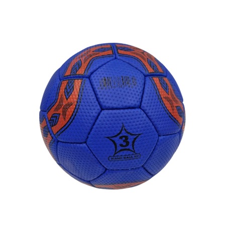 Minge Handball numarul 3, circumferinta 58, albastra - eMAG.ro