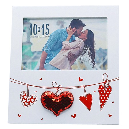 Rama foto Megan, Alba cu inimi - eMAG.ro