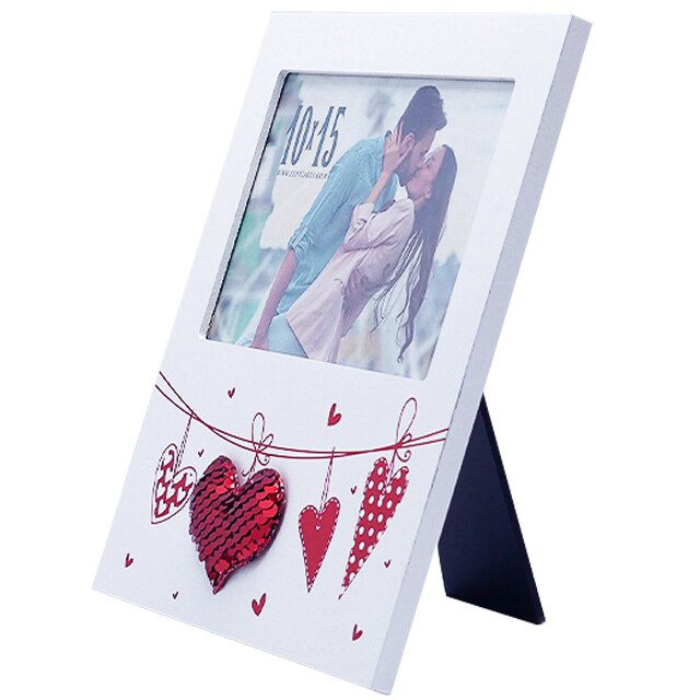 Rama foto Megan, Alba cu inimi - eMAG.ro