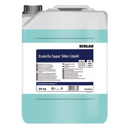 Detergent manual, Ecolab Ecobrite super silex liquid, complet enzimatic ...