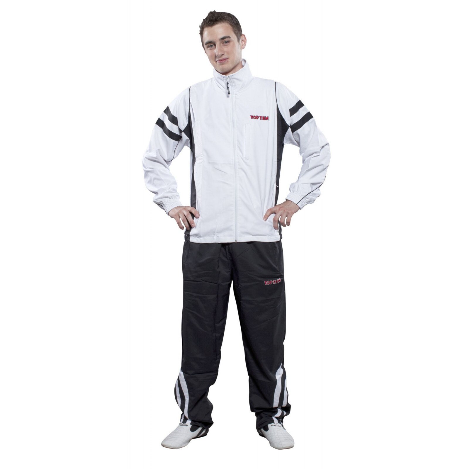 Hanorac „Fight Elite“ Alb/Negru S INTL - eMAG.ro