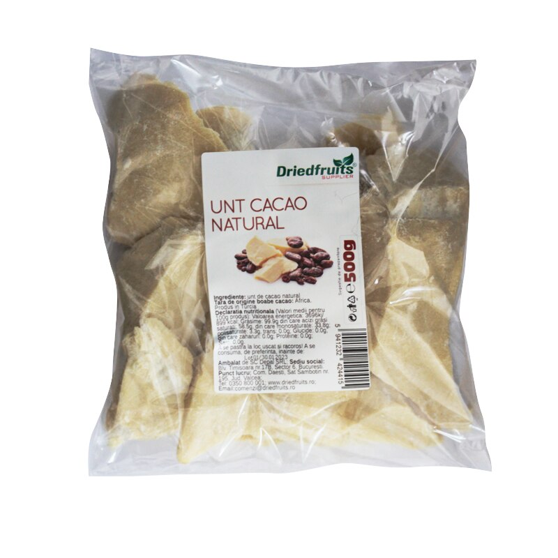 Unt cacao natural - 500 g - eMAG.ro