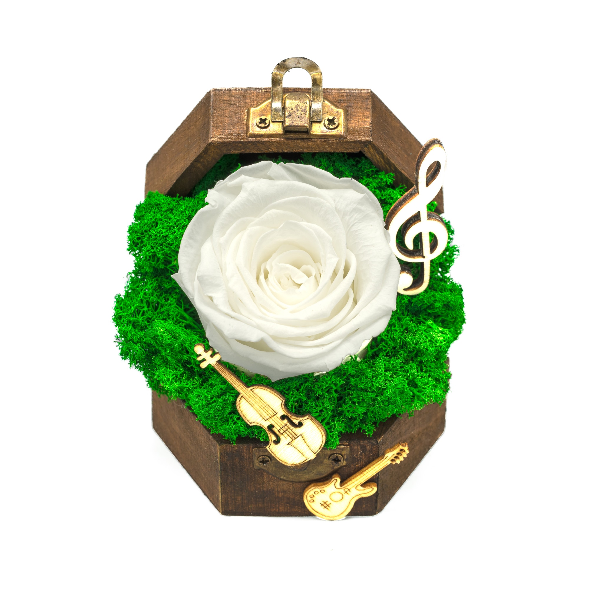 Cufar cu Trandafir Criogenat Alb si Licheni, The New Music Box ...