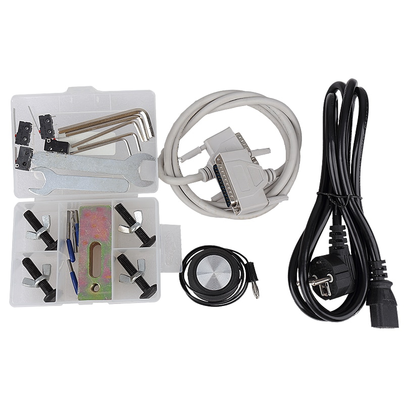 Freza router CNC cu 3 axe 400 x 300 mm, motor 500W, soft USBCNC - eMAG.ro