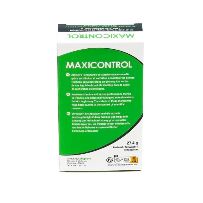 Capsule Maxi Control, Labophyto, anti ejaculare precoce, 60 capsule ...