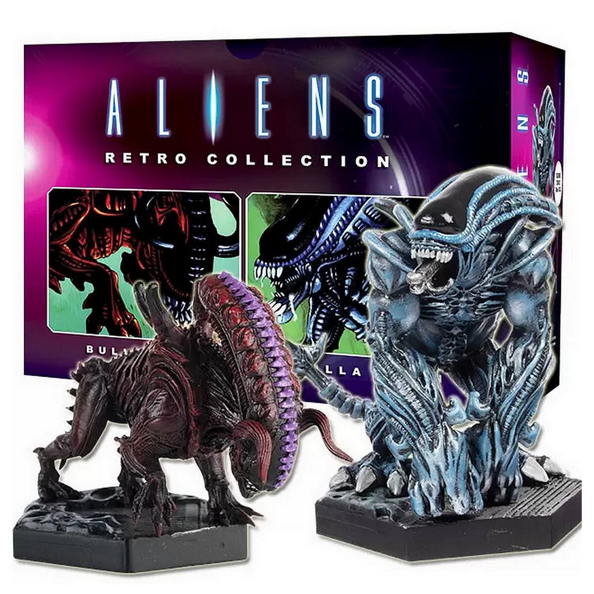 Aliens Retro collection Bull Alien & Gorilla Alien figura szett modell ...
