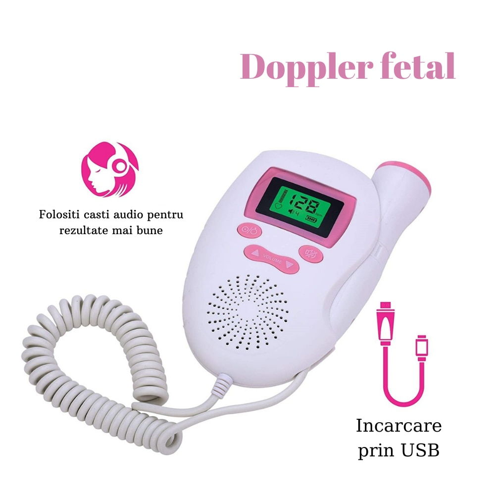 Monitor fetal Doppler, pentru monitorizarea functiilor vitale fat ...