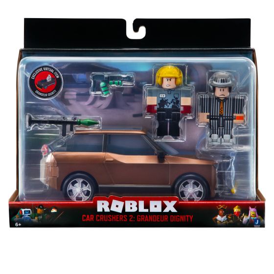 Set figurina cu vehicul Roblox Feature Vehicle Car Crusher 2 (980-0498 ...