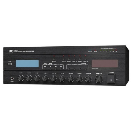 Amplificator Mixer 5 zone cu MP3 si TunerFM/AM TI-120MT - eMAG.ro