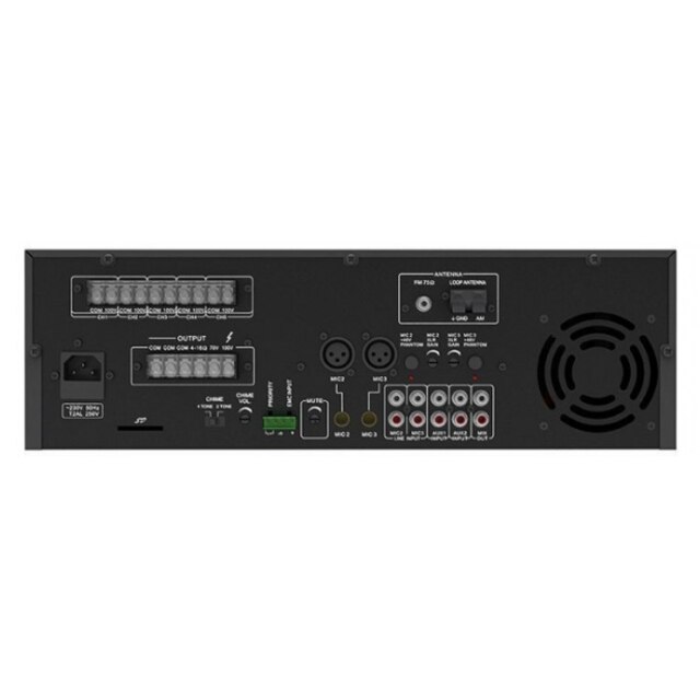 Amplificator Mixer 5 zone cu MP3 si TunerFM/AM TI-120MT - eMAG.ro