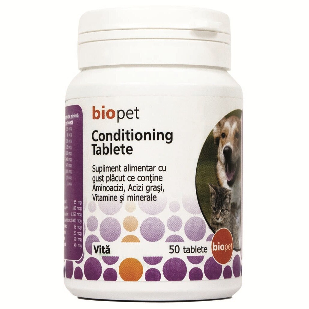 BioPet Conditioning táplálékkiegészítő, 50 kapszula - eMAG.hu
