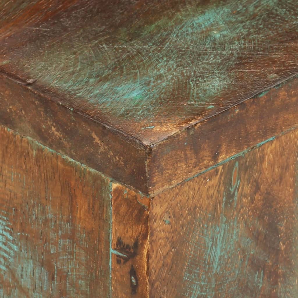 Masuta de cafea vidaXL, 68x68x41 cm, lemn masiv reciclat, 14.5 kg ...